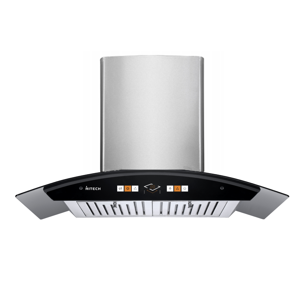 Hitech HCH-90T16BC Arc Shaped Chimney - Touch Control - Hitech
